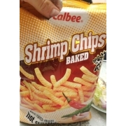 Calbee Shrimp Chips, Baked, Wheat Puffed Snacks: Calories, Nutrition ...