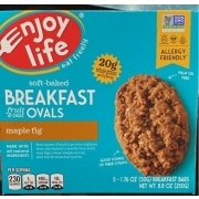 Enjoy Life Breakfast Ovals, Maple Fig: Calories, Nutrition Analysis ...