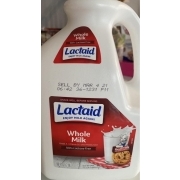Lactaid Whole Milk, 100% Lactose Free: Calories, Nutrition Analysis ...