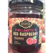 Private Selection Preserves, Red Raspberry: Calories, Nutrition ...