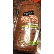 Safeway 100% Whole Wheat Bread: Calories, Nutrition Analysis & More ...