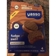 Yasso Fudge Swirl Sandwiches: Calories, Nutrition Analysis & More ...
