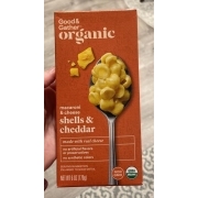 Good & Gather Marconi & Cheese Shells & Cheddar: Calories, Nutrition ...