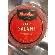 Meal Mart Beef Salami: Calories, Nutrition Analysis & More | Fooducate
