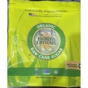 Florida Crystals Organic Sugar, Raw Cane: Calories, Nutrition Analysis ...