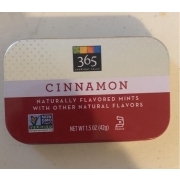 365 Everyday Value Cinnamon, Naturally Flavored Mints With Other ...