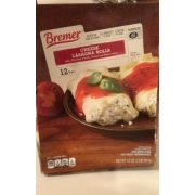 Bremer Cheese Lasagna Rolls: Calories, Nutrition Analysis & More ...