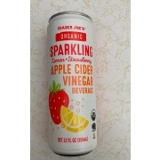 Trader Joe's Apple Cider Vinegar Beverage, Sparkling, Lemon + Strawberry: Calories, Nutrition ...