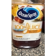 Ocean Spray 100% Juice, Cranberry Pineapple: Calories, Nutrition ...