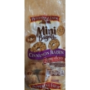 Pepperidge Farm Bagels, Mini, Cinnamon Raisin, Pre-Sliced: Calories ...