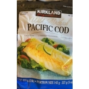 Kirkland Signature Pacific Cod, Wild Alaskan: Calories, Nutrition ...