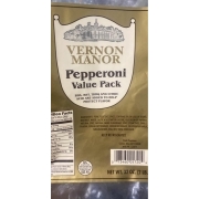 Vernon Manor Pepperoni Value Pack: Calories, Nutrition Analysis & More ...