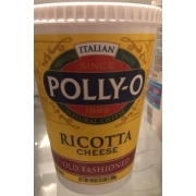 Polly-O Italian Cheese Companya OLd Fashioned Ricotta Cheese: Calories ...