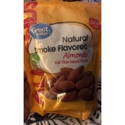 Great Value Natural Smoke flavored Almonds: Calories, Nutrition ...