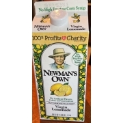 Newman's Own Lemonade, Virgin: Calories, Nutrition Analysis & More ...