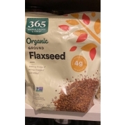 365 Whole Foods Market Ground Flaxseed: Calories, Nutrition Analysis ...