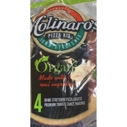 Molinaro's Pizza Crusts, Hand Stretched, Organic: Calories, Nutrition ...