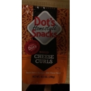 Dot's Homestyle Snacks Cheese Curls, Baked: Calories, Nutrition ...