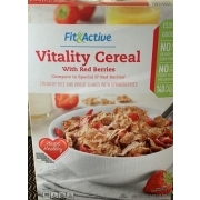 Fit & Active Cereal, Vitality Cereal With Red Berries: Calories ...