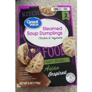 Great Value Steamed Soup Dumplings: Calories, Nutrition Analysis & More ...