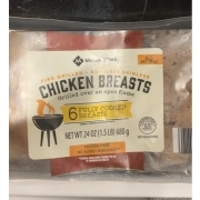 Member's Mark Chicken Breasts, Fire Grilled: Calories, Nutrition ...