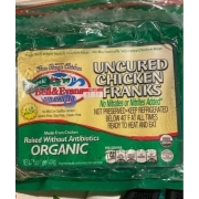 Bell & Evans Uncured Chicken Franks, Organic: Calories, Nutrition ...