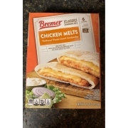 Bremer Chicken Melts: Calories, Nutrition Analysis & More | Fooducate