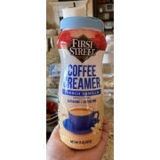 First Street Coffee Creamer, French Vanilla: Calories, Nutrition ...