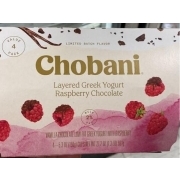 Chobani Greek Yogurt, Raspberry Chocolate: Calories, Nutrition Analysis ...