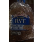 Arnold Special Bread, Rye, Seedless, Melba Thin: Calories, Nutrition ...