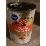 Kroger Mixed Fruit, Chunky, Canned: Calories, Nutrition Analysis & More ...