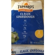 Tumaro's New York Deli Style Sourdough Wraps: Calories, Nutrition ...
