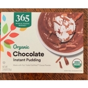 365 Everyday Value Chocolate Pudding: Calories, Nutrition Analysis ...