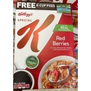 Kellogg's Cereal, Special K, Red Berries: Calories, Nutrition Analysis ...