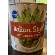 Kroger Green Beans, Italian Style , Cut: Calories, Nutrition Analysis ...