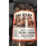 Sanders Milk Chocolate, Pecan Caramel Clusters: Calories, Nutrition ...
