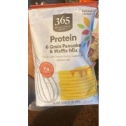 365 Whole Foods Market Pancake & Waffle Mix, 6 Grain: Calories ...