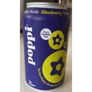Poppi Prebiotic Soda, Blueberry: Calories, Nutrition Analysis & More ...