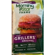 Morning Star Farms Veggie Burgers Grillers Original: Calories ...