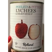Roland Whole Lychees Fruit: Calories, Nutrition Analysis & More | Fooducate