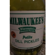 Milwaukee'S Pickles,Midget Dill: Calories, Nutrition Analysis & More ...