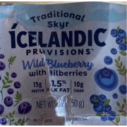 Icelandic Provisions Traditional Icelandic Skyr, Wild Blueberry with ...