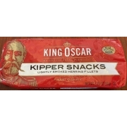 King Oscar Herring Fillets, Kipper Snacks, Lightly Smoked: Calories ...