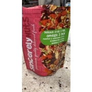 Sincerely Nuts Deluxe Fruit & Nut, Omega 3 Mix: Calories, Nutrition ...