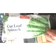 ShopRite Spinach, Cut Leaf: Calories, Nutrition Analysis & More | Fooducate