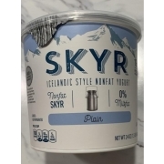 Skyr Yogurt, Nonfat, Plain: Calories, Nutrition Analysis & More | Fooducate