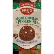 Matt's Bakery Cookies, Soft-Baked, Double Chocolate Peppermint ...