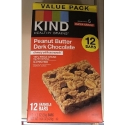 Kind Granola Bars, Peanut Butter Dark Chocolate: Calories, Nutrition ...