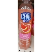 Super Chill Ice Sparkling Water Beverage, Pink Grapefruit: Calories ...