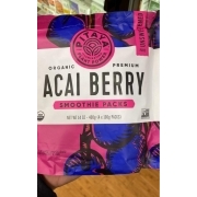 Pitaya Smoothie Packs, Acai Berry, Unsweetened: Calories, Nutrition ...